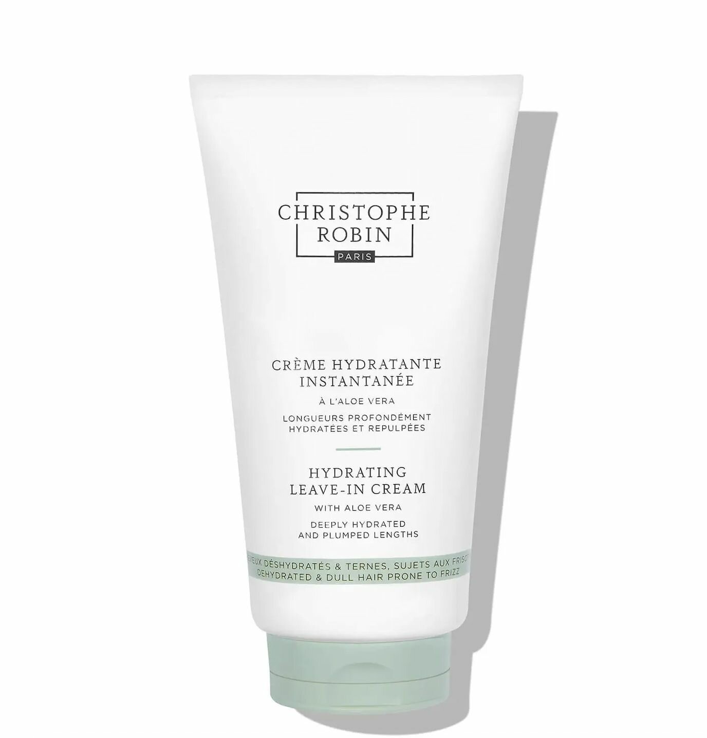 Christophe Robin Несмываемый крем с алоэ вера HYDRATING LEAVE-IN CREAM WITH ALOE VERA, 150 мл
