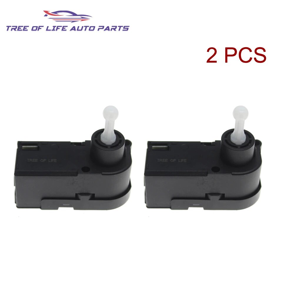 Двигатель регулировки уровня фар для AUDI A4 B7 2002-2006 Volvo S80 XC70 V70 8M0941295 2 PCS