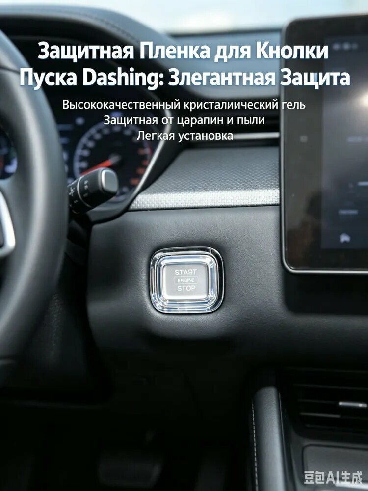 Jetour Dashing Защитная Пленка для Кнопки Пуска