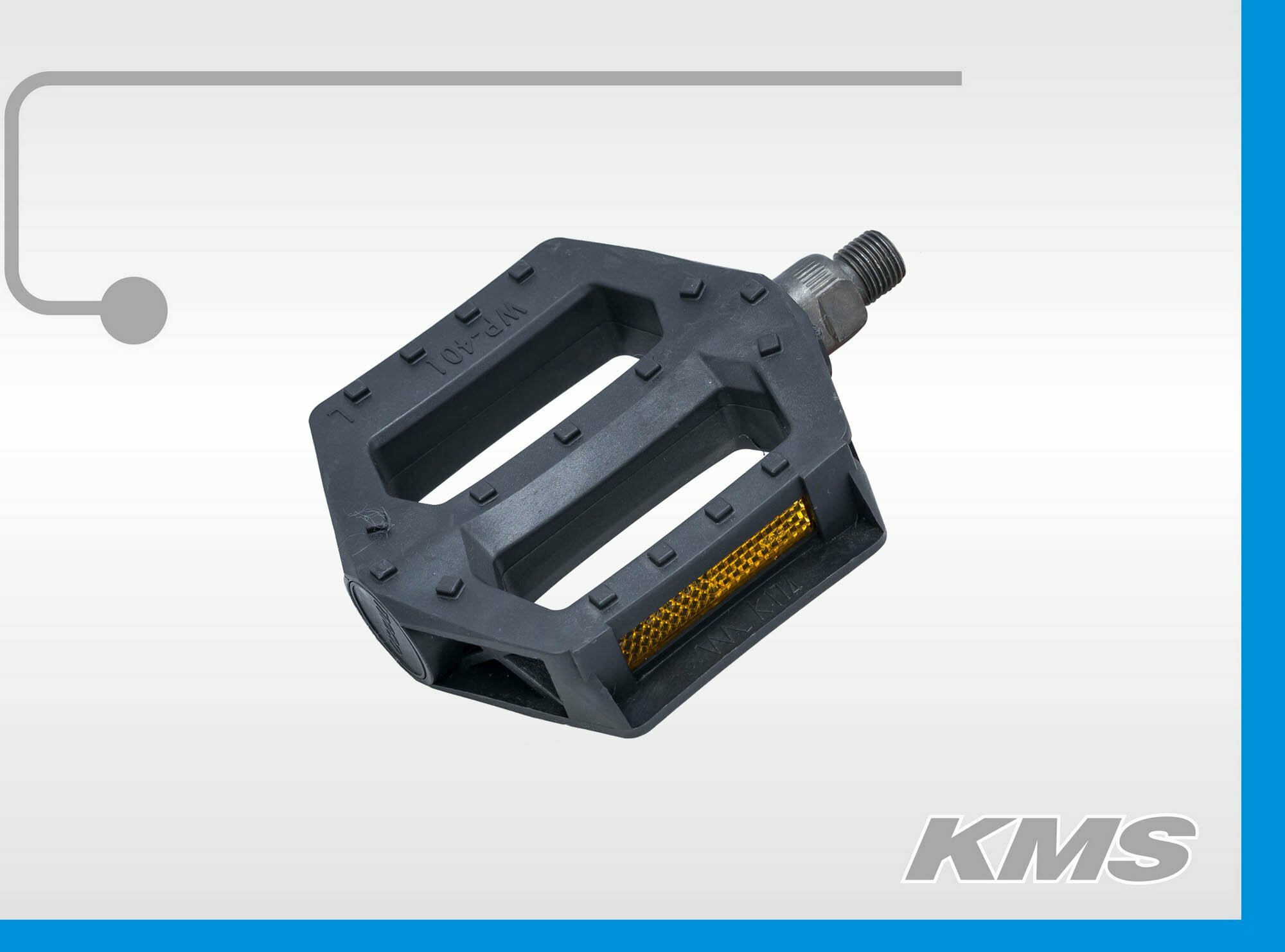 KMS Педали пластик NECO WP-502 9/16