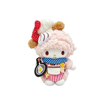 E-STRONG x Sanrio Креативные плюшевые брелки Hello Kitty 12 см