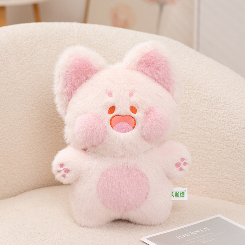 Плюшевая игрушка-подушка для сна Dudu Meow Doll, 40см, розовая