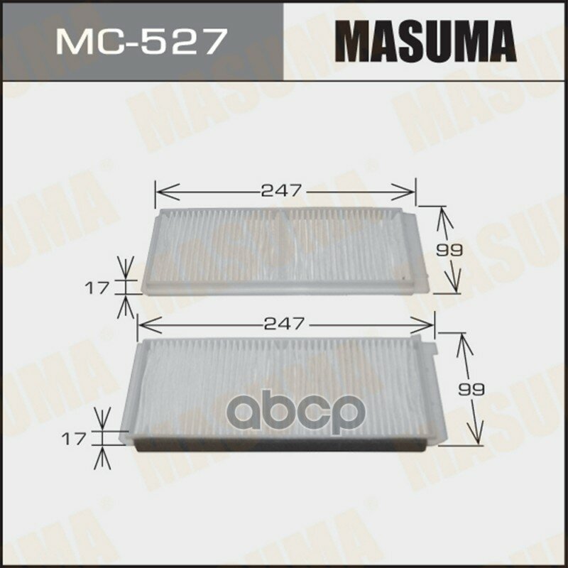 Фильтр салона Masuma арт. MC-527