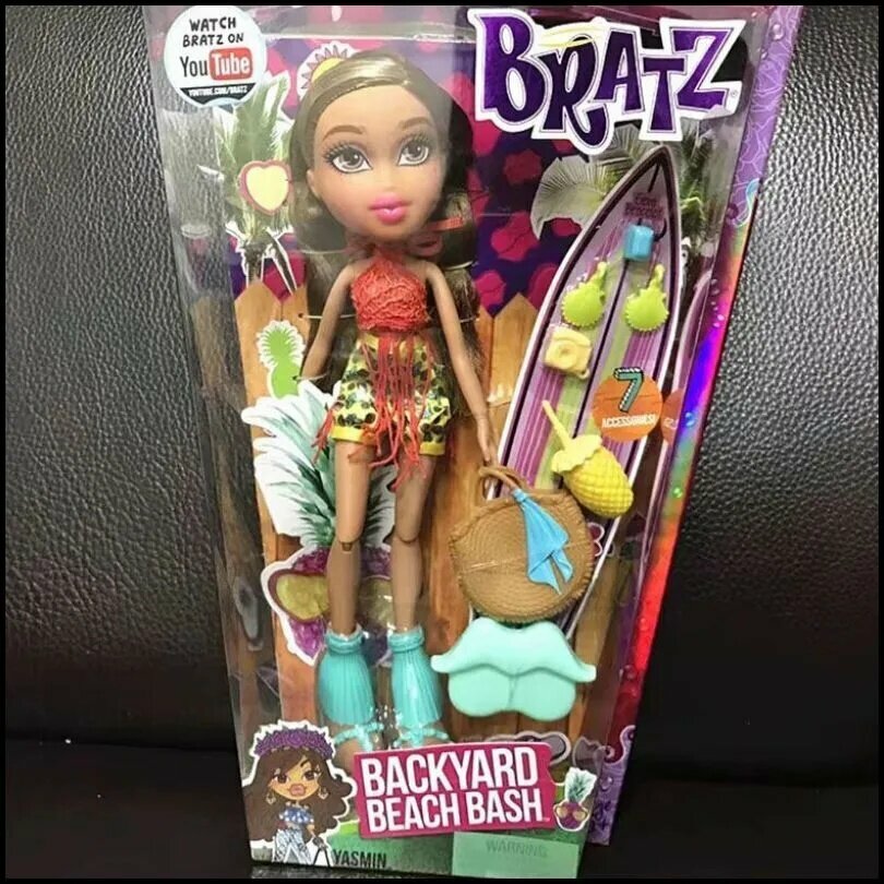 Стильные куклы Bratz с подвижными суставами, одевалки, коллекция игровых домиков