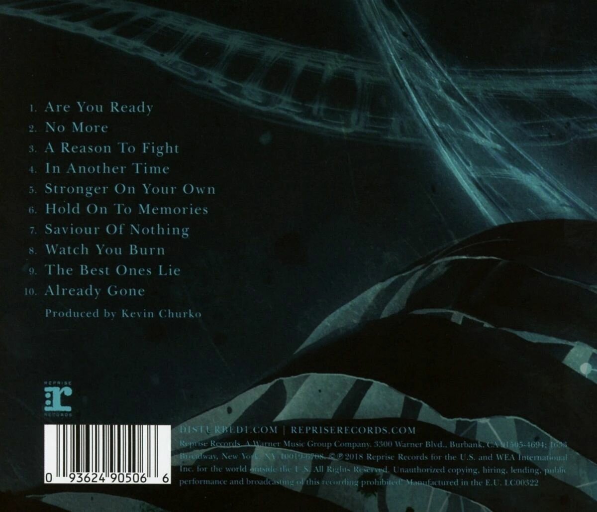 Disturbed: Evolution (CD), 2018, Reprise, Диск Музыкальный — фото 1