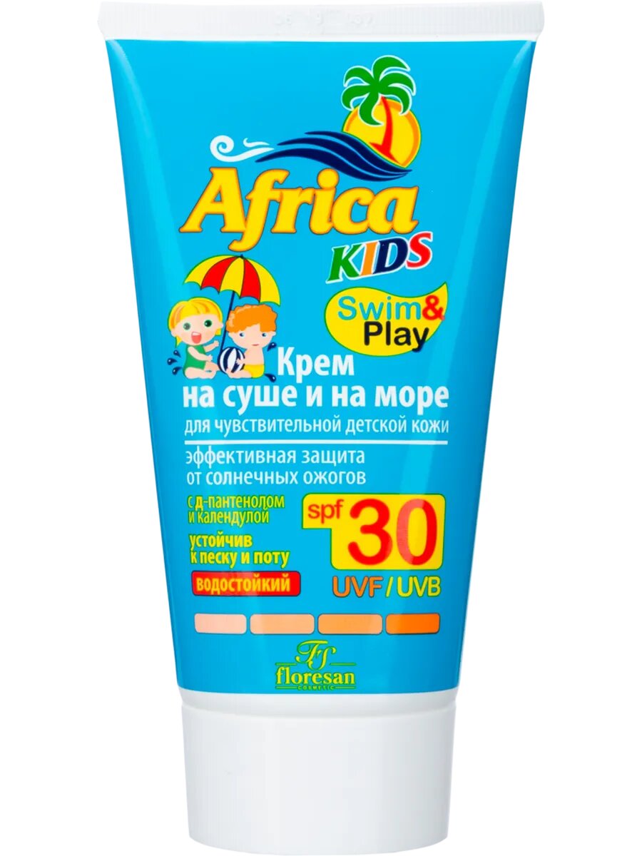 Крем д/тела FLORESAN COSMETIC На суше и на море д/чувств. де