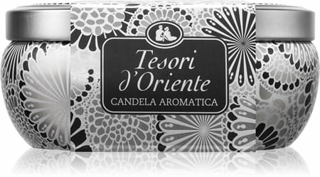 Свеча Tesori d'Oriente White Musk, белый