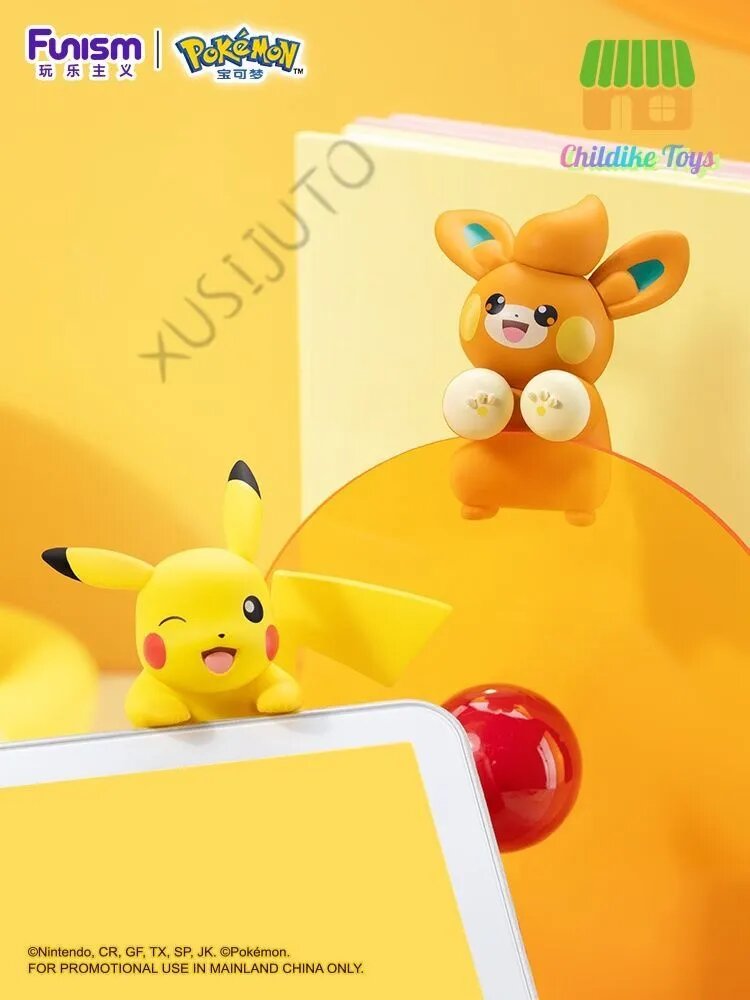 Фигурка Pokémon PAWMI, бренд FUNISM, серия Papa, статичная, ПВХ, 4.8-8 см — фото 1