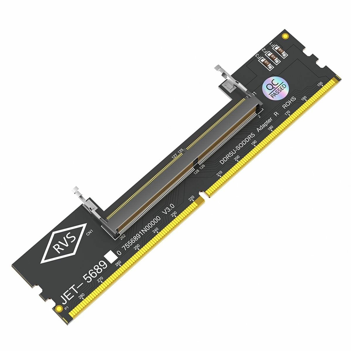 Адаптерная Карта Памяти Для Ноутбуков DDR5 RAM В SO U-DIMM, Тестер Конвертер U-DIMM. тест памяти конвертер SO-DIMM