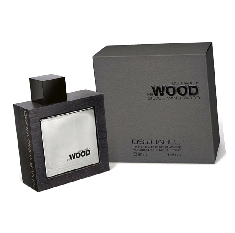 Мужские духи Dsquared 2 He Wood Silver Wind Wood 50 мл - Дискваред 2 Хи Вуд Сильвер Винд Вуд