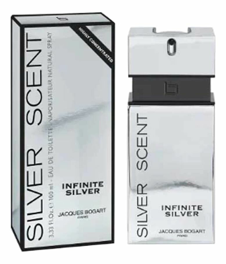 JACQUES BOGART PARIS Silver Scent Infinite Silver 100 ml - туалетная вода мужская