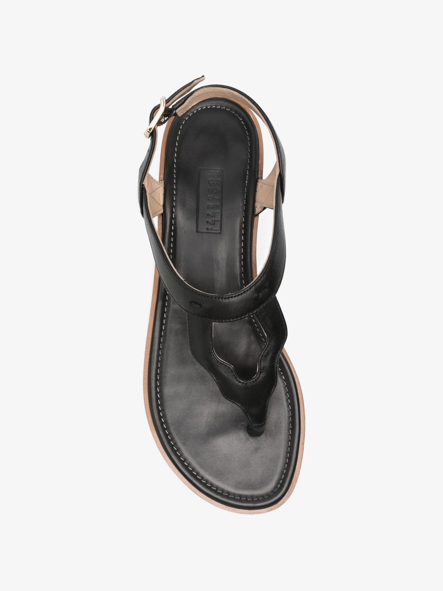 Босоножки Fratelli Rossetti Buckle-strap flat sandals, размер 37,5 — фото 1