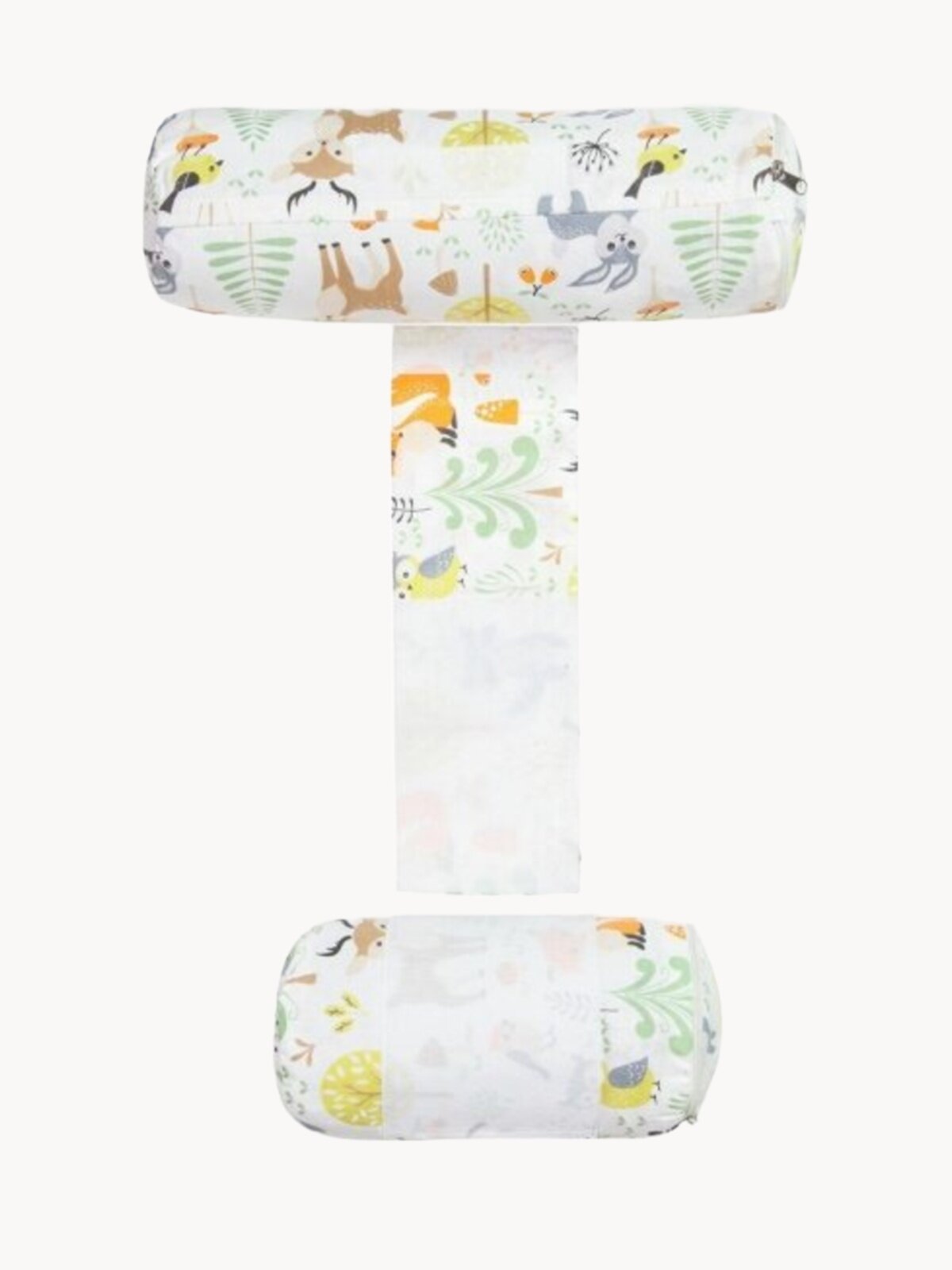 Подушка валик-позиционер Amarobaby Nature Anatomy с лузгой гречихи Зверята