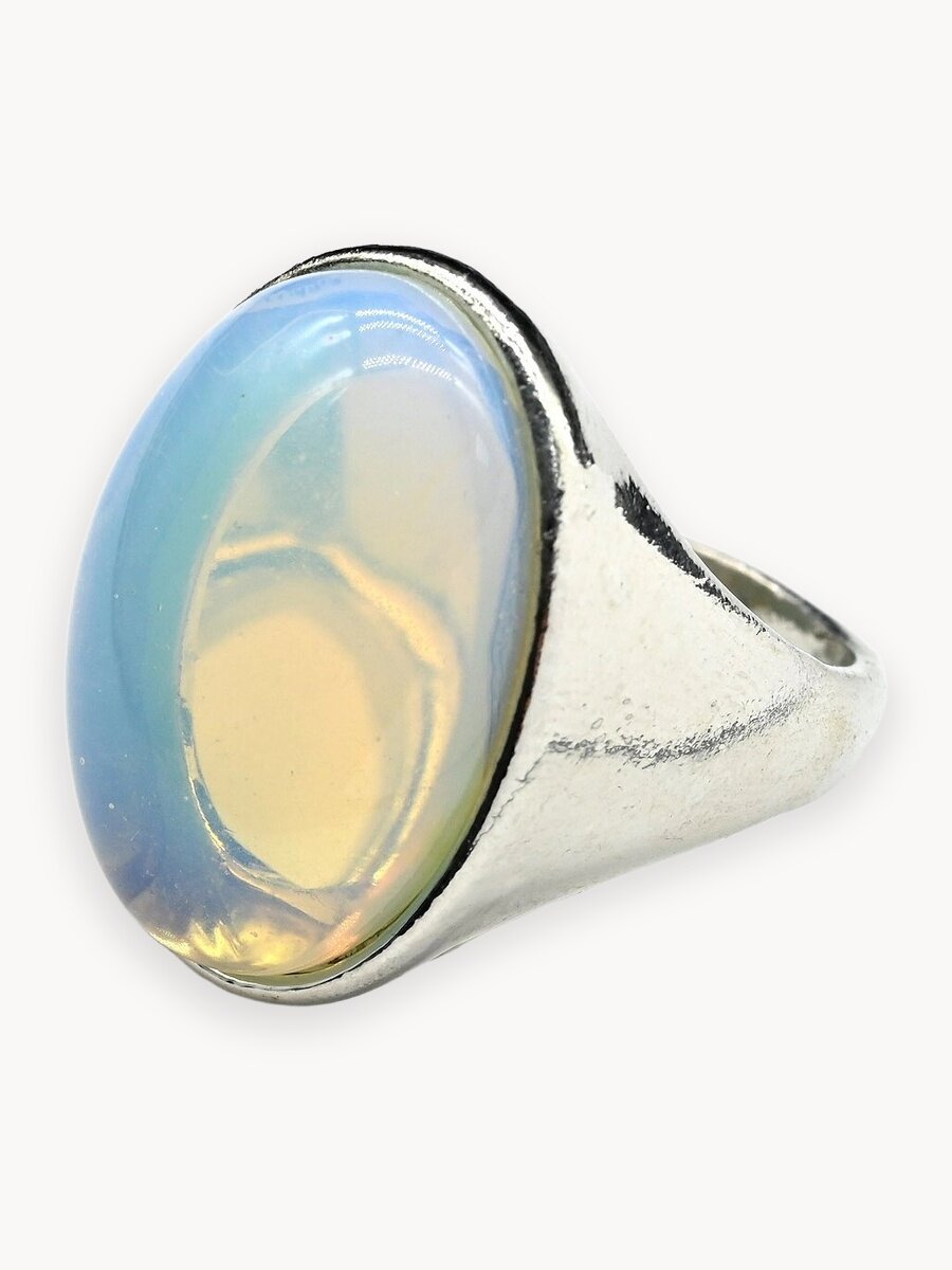 Кольцо, лунный камень