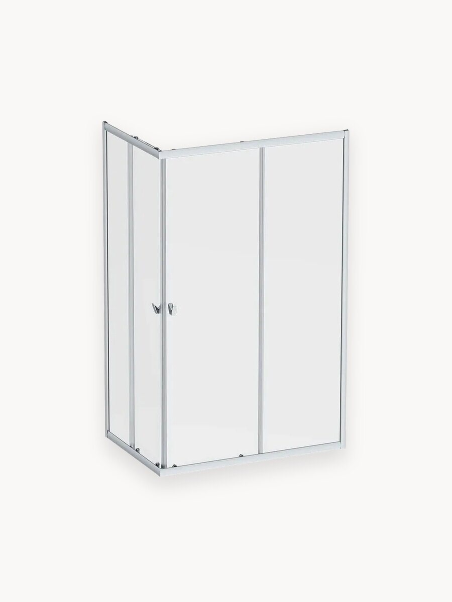Душевой уголок AM.PM Sunny 120x80, душевое ограждение, без поддона, стекло прозрачное, профиль матовый хром