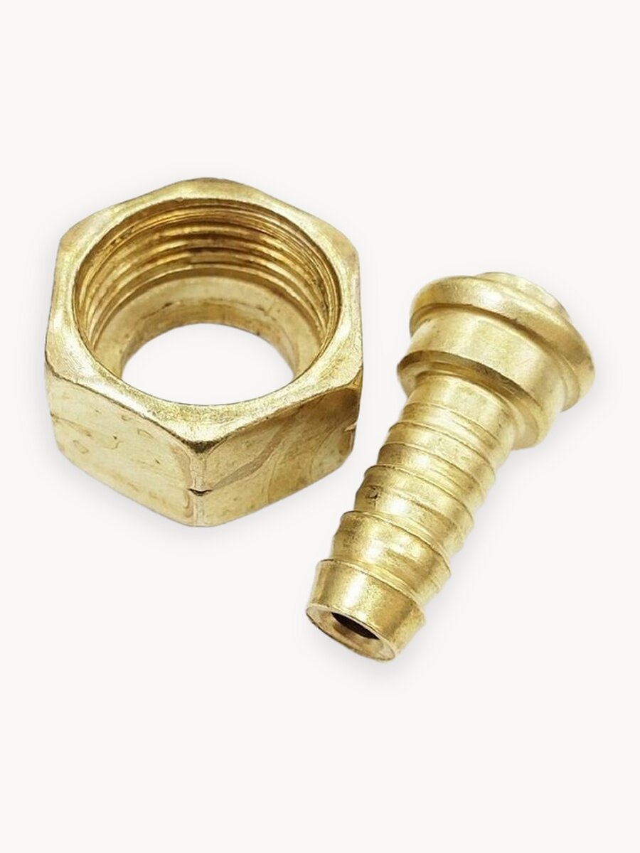 Штуцер на пропановый баллон с гайкой