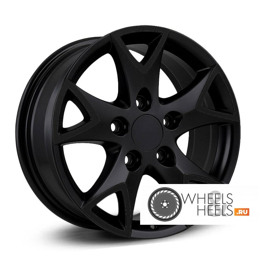 Диск автомобильный литой Carwel Конго 16x6.5 5x118 et50 dia71.1 Черный