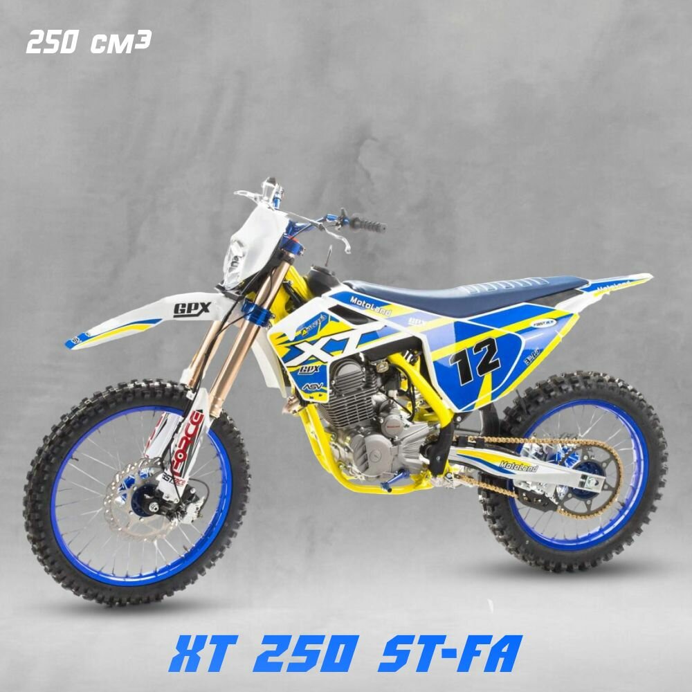Мотоцикл Motoland XT 250 ST-FA (172FMM) 250 куб. см. / 21 л. с. / Кросс