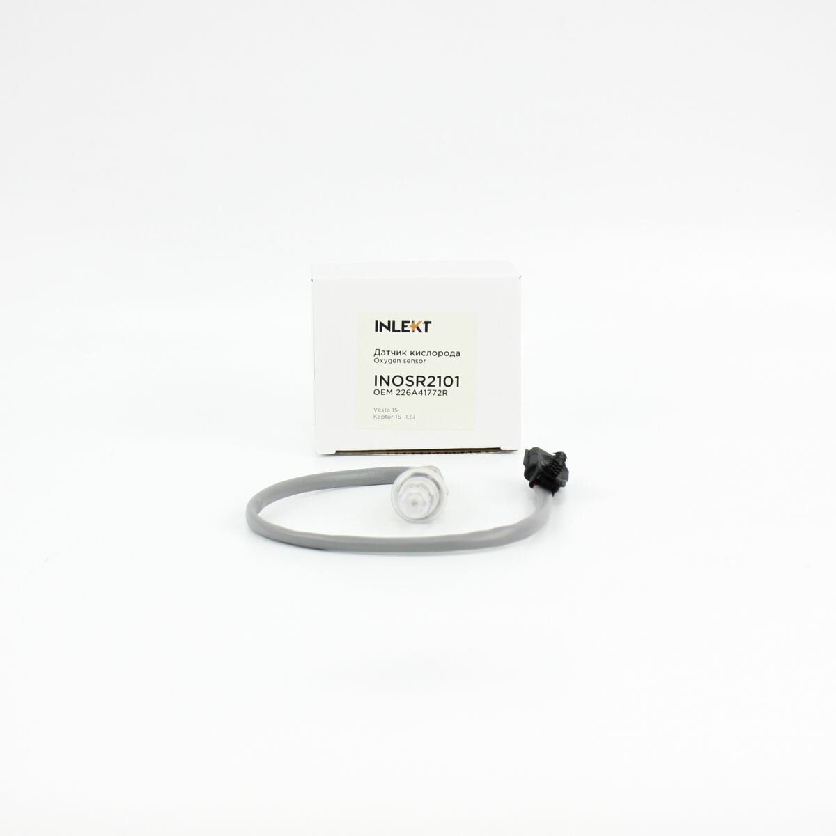 Датчик кислорода INLEKT для автомобилей Лада Vesta (15 ) / Renault Kaptur (16 ) 1.6i до/после катализатора / Лада Веста Рено Каптюр ; 226906393R INOSR2101