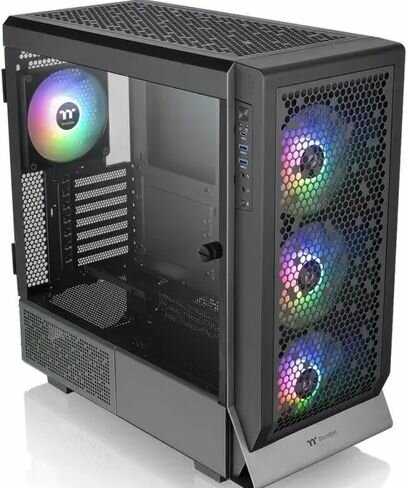 Компьютерный корпус Thermaltake Ceres 500 (CA-1X5-00M1WN-00) черный - Mid-Tower, E-ATX, USB 3.2 Gen1 Type-A