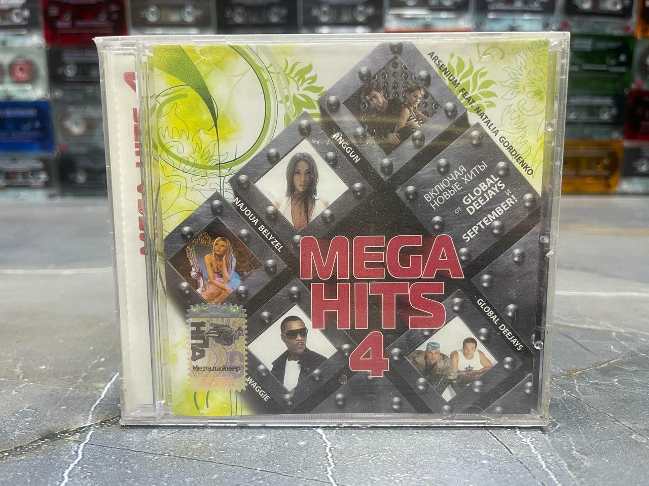 MEGA HITS 4, аудио CD, 2007