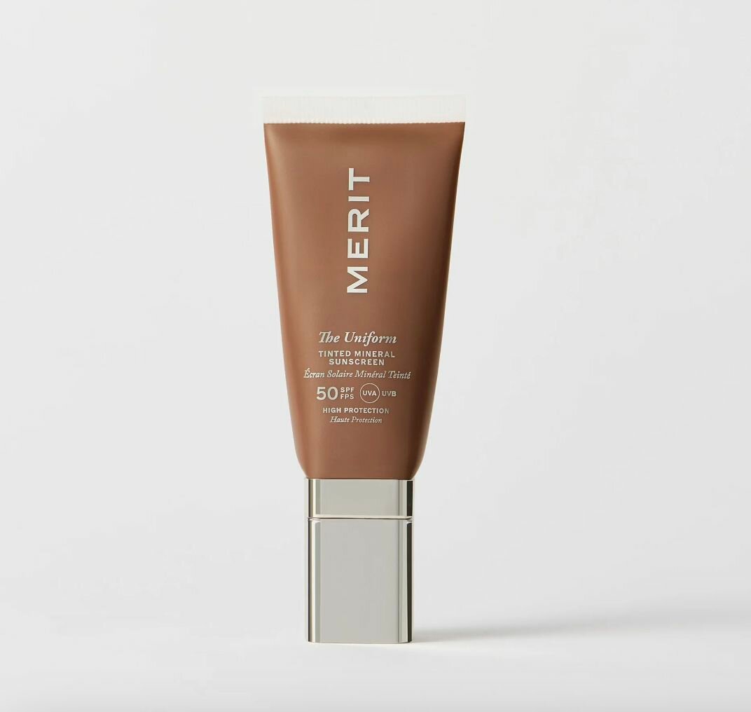 Merit Тональный крем The Uniform TINTED MINERAL SUNSCREEN SPF 50 (06 - deep- rich neutral-warm) 50 мл