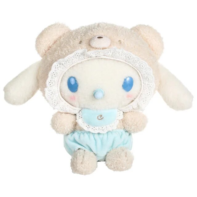 Kawaii Sanrio Hello Kitty My Melody Cinnamoroll 15 см плюшевая кукла-подвеска детская серия брелок-подвеска на сумку 20 см кукла подарок на день рождения
