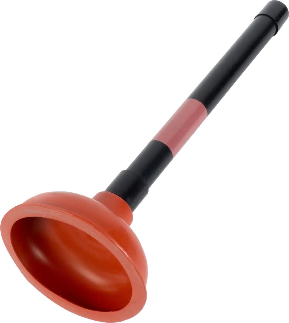 Вантуз для раковины/ванны 10.5 см пластиковая ручка 34 см