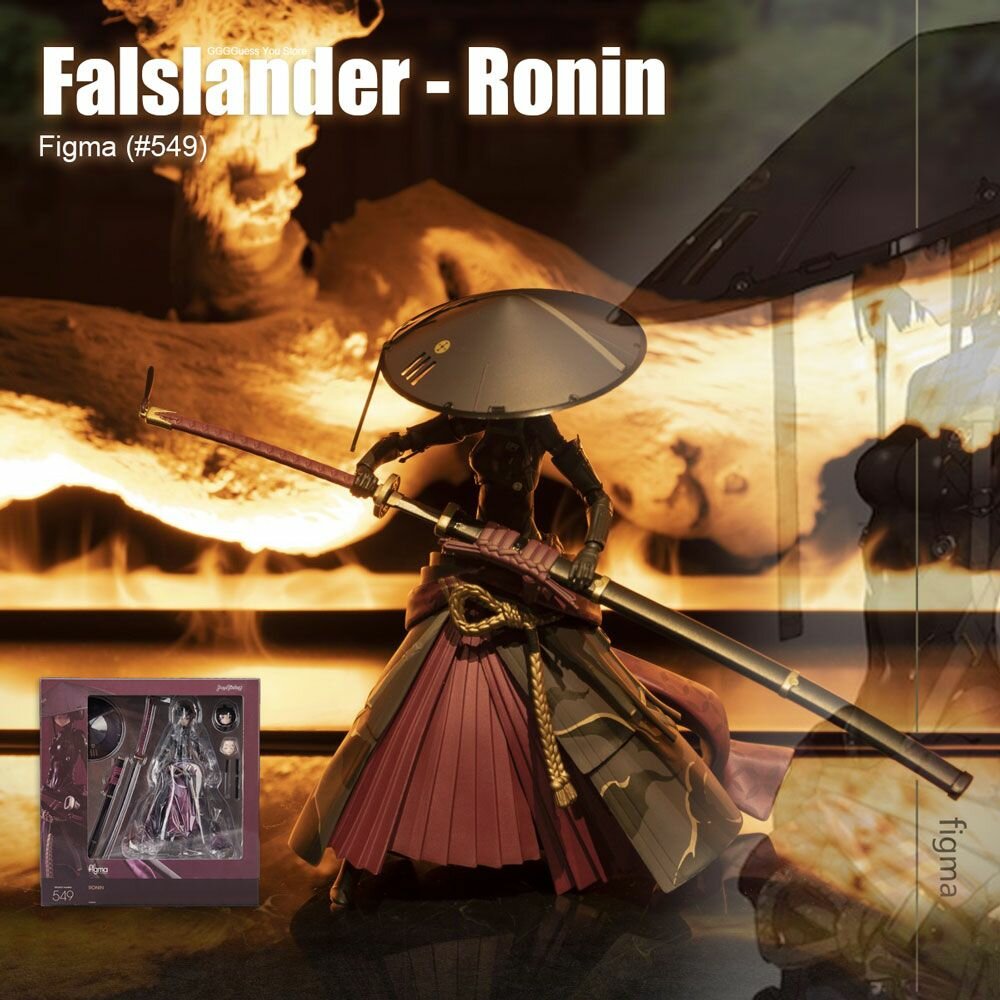 Аниме-фигурка Figma #549 Falslander Ronin 16см