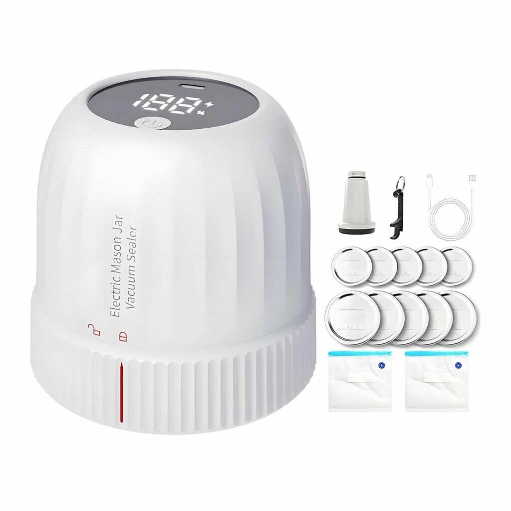 Электрический вакуумный упаковщик для банок