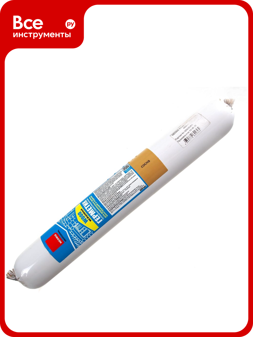 Строительный герметик NEOMID Professional 600 мл, сосна файл-пакет Н -ГермPROF-600/сосна