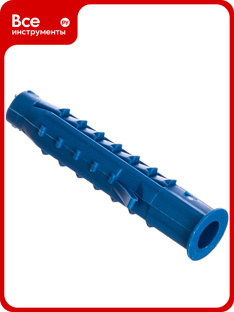 Распорный дюбель Чапай 6х35 шипы+усы, синие 1000шт - пакет Tech-Krep 111143, черный