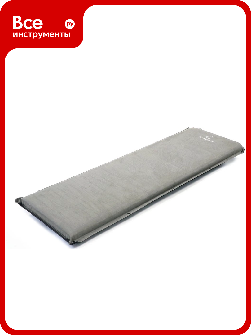 Самонадувающийся коврик Следопыт 190x61x8 cм, премиум, серый PF-KS-03, кемпинга