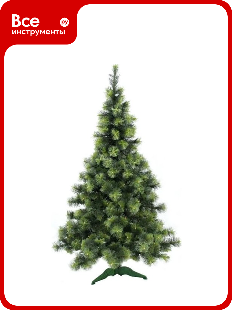 Искусственная ель MOROZCO Крымская зеленая 1,8 м 0418, Легко и быстро собирается, что экономит время и силы