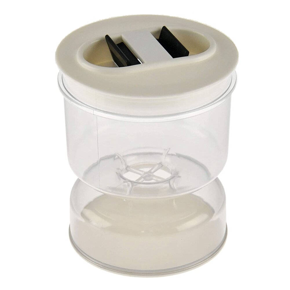 Банка для сухих и влажных продуктов, оливки, контейнер в форме песочных часов для домашней кухни, органайзер-сепаратор