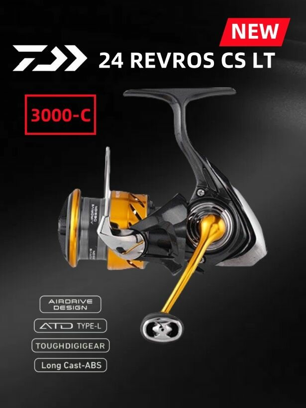 Катушка для спиннинга Daiwa 2024 Revros LT 3000-C