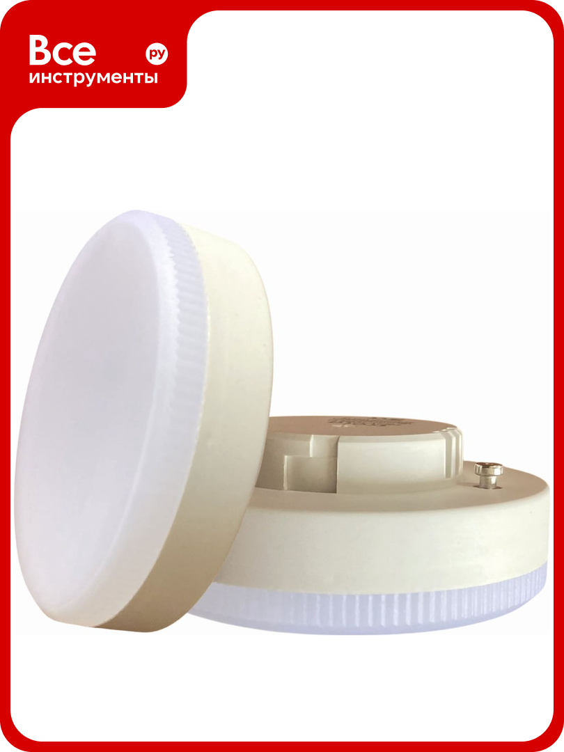 Светодиодная лампа Ecola Light GX53 LED 6,0W Tablet 220V 2800K 27x75 матовая 30000h T5MW60ELC