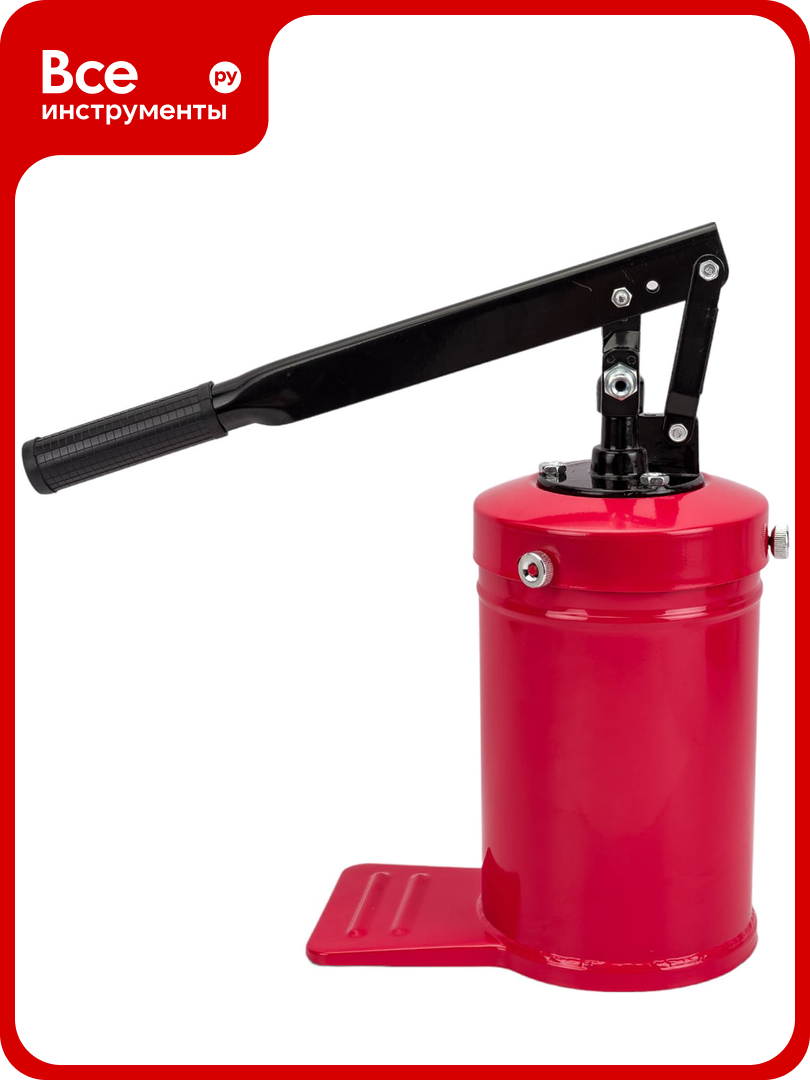 Ручной нагнетатель смазки YATO, переносной насос для масла и смазки, компактный инструмент для обслуживания техники