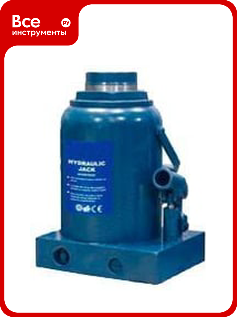 Гидравлический домкрат TOR ДГ-50 г/п 50,0 т 10550, Широкое опорное основание делает агрегат устойчивым на поверхности