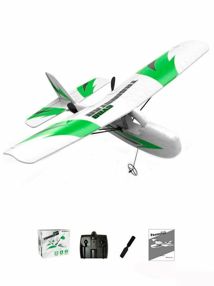 Радиоуправляемый самолет Volantex RC Trainstar Micro 2.4G 2ch RTF - EXA78103R