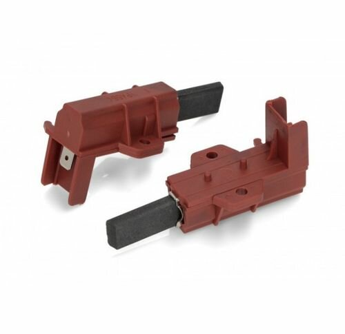 Щетки угольные в корпусе рыжие, 5x12.5, Indesit, код 196539, пара, VUB