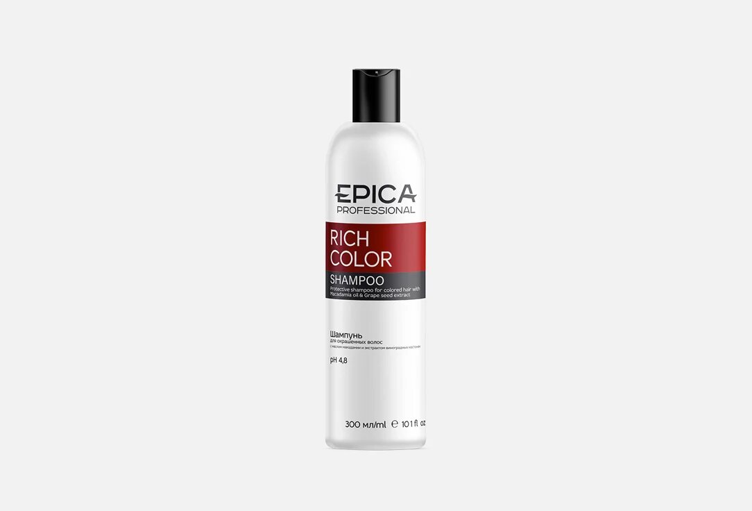 Шампунь для окрашенных волос EPICA Professional Protective shampoo for coloured hair, 300 мл