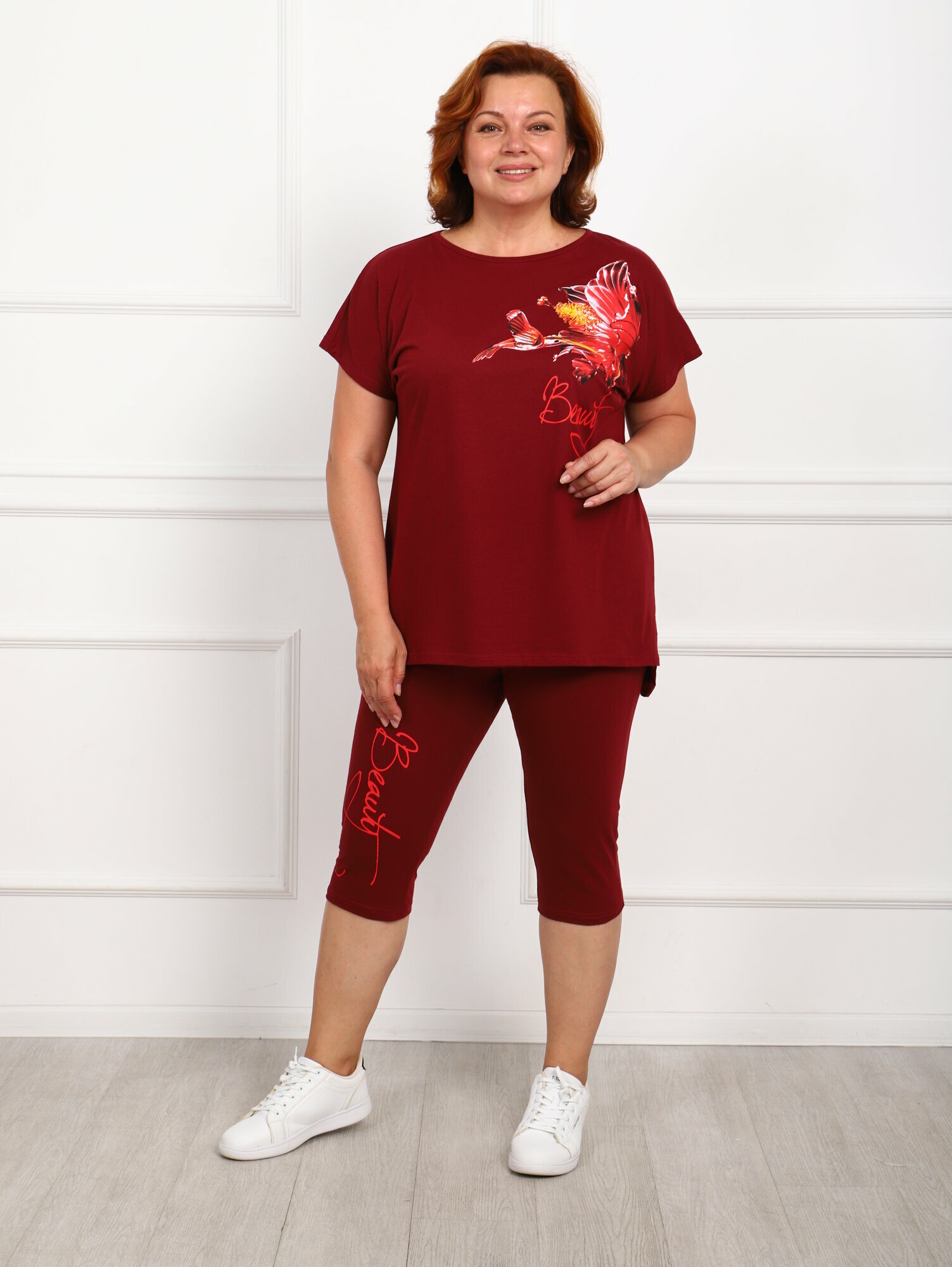 Комплект одежды женский домашний больших размеров