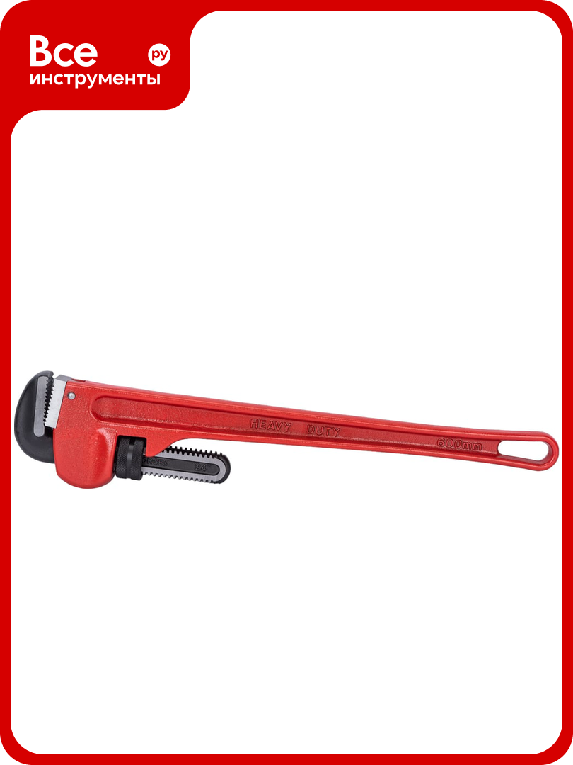 Трубный ключ американского типа JTC 24 JW0242-24 с стальной рукояткой и частью, тип Стиллсона, миллиметровый захват