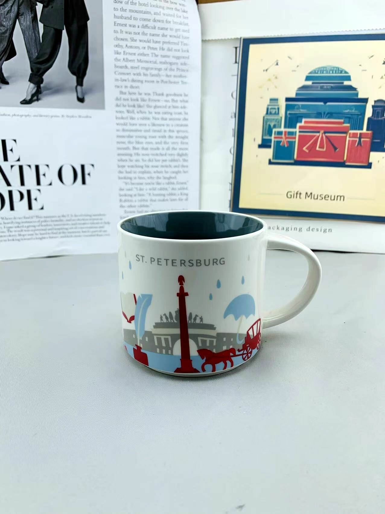 Starbucks Городская кружка Серия "YOU ARE HERE" , Санкт-Петербург