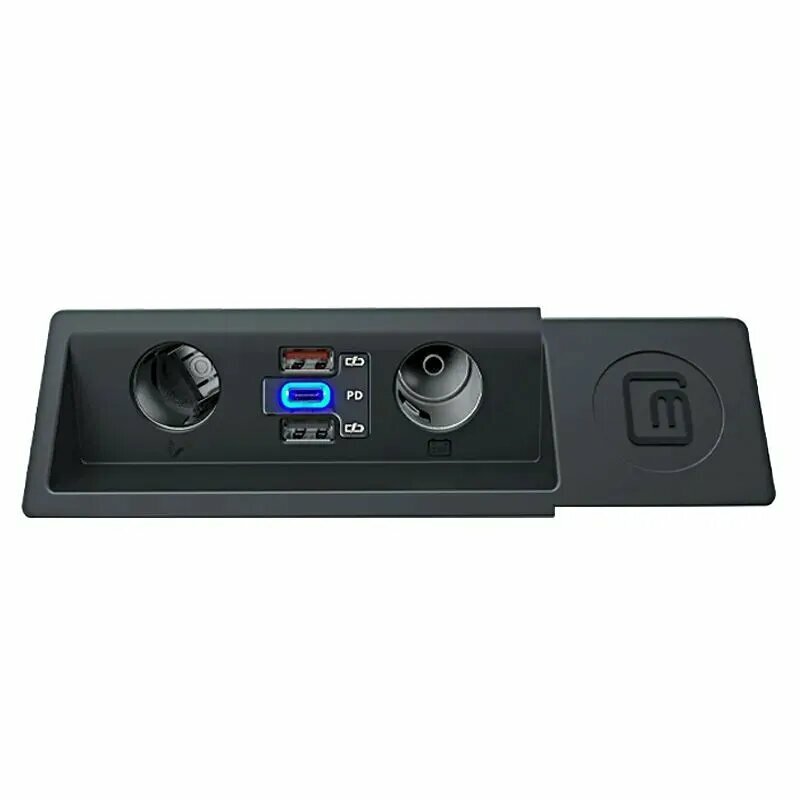 Для VW Passat B8 / ARTEON Автомобильный зарядный прикуриватель, разделитель розеток, модификация, адаптер быстрой зарядки мобильного телефона