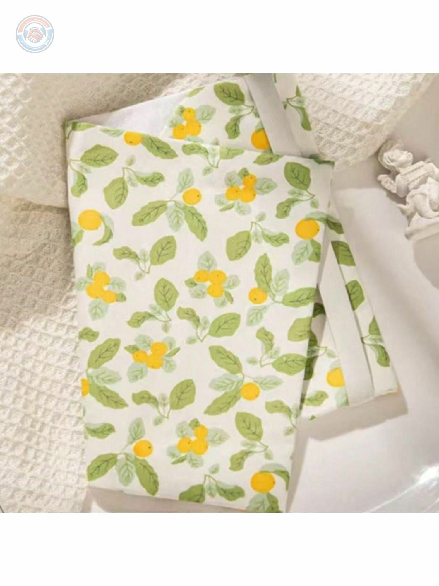 Обложка для блокнота А5 с узором из мушмулы стильный чехол для ежедневника, дневника или планировщика