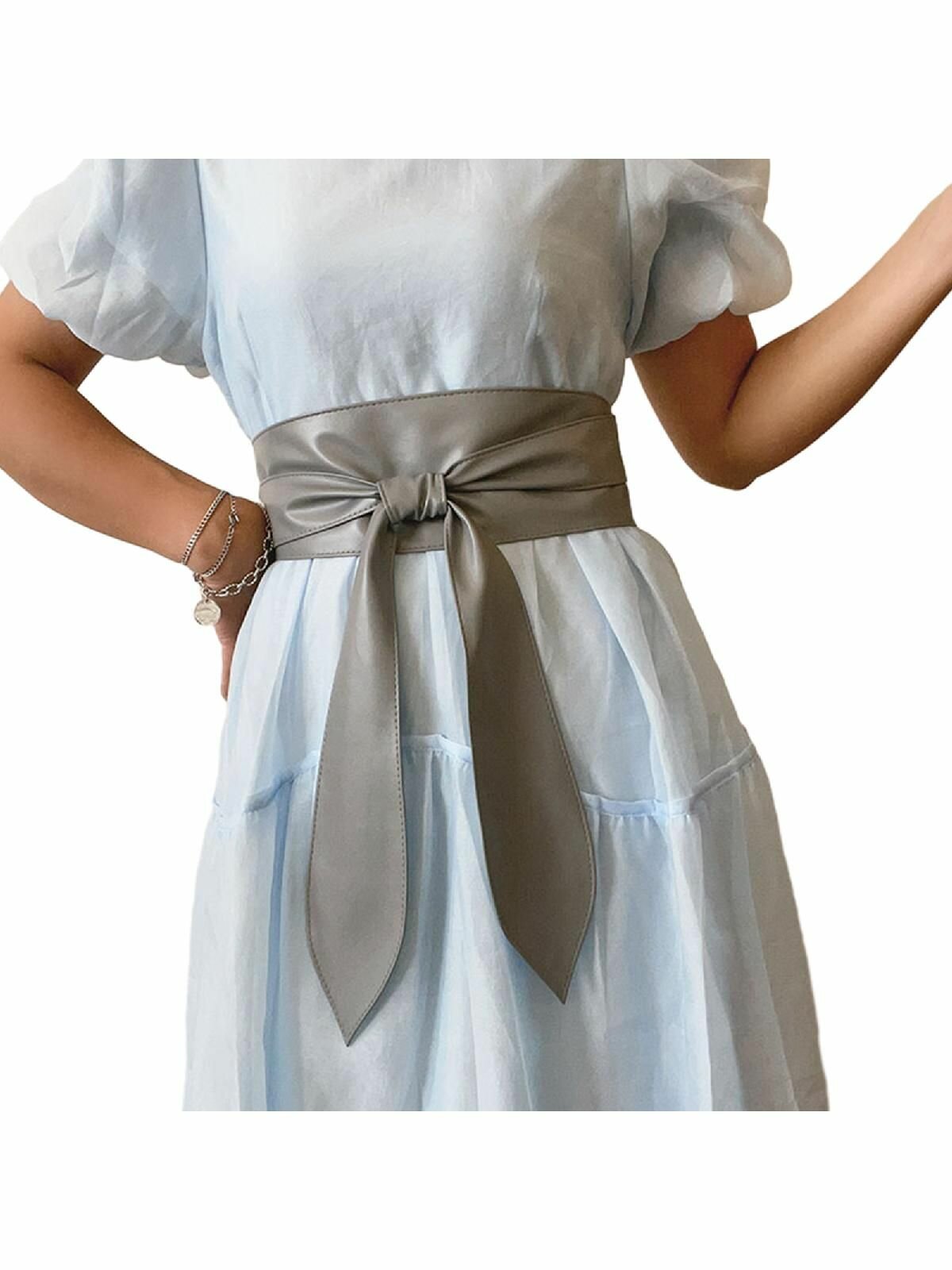 Пояс для джинсов с завязками