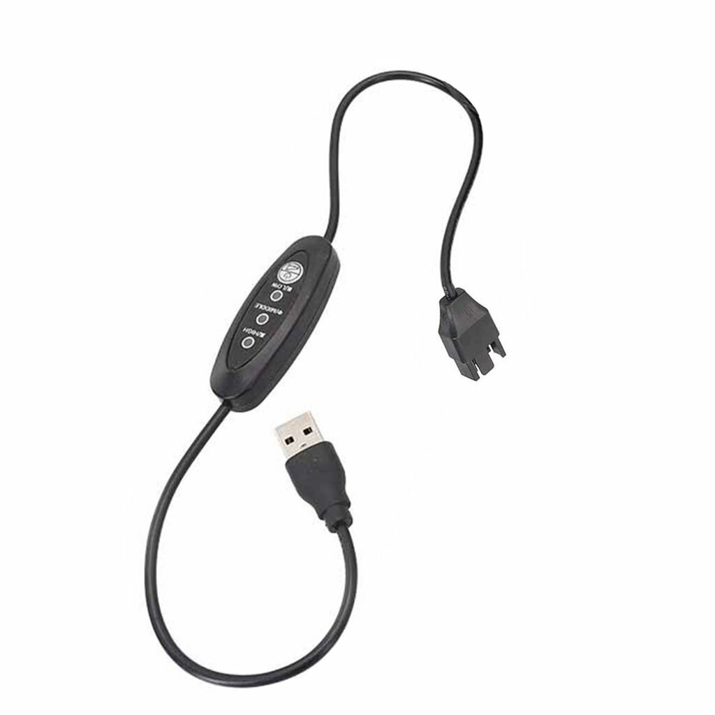 Кабель вентилятора корпуса USB от 5 В до 12 маленький 4PIN-50 см