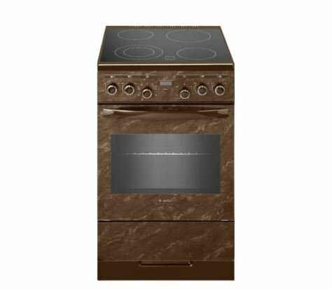 Электрическая плита Gefest "5560-03", 4 конфорки, электрическая духовка, 55л